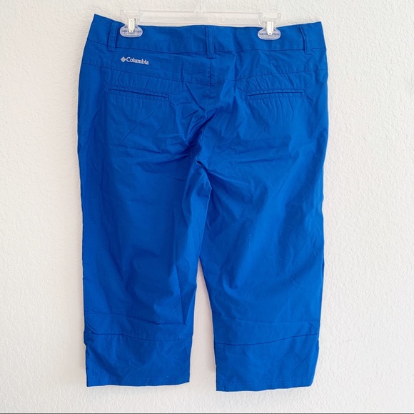 Columbia | Pants & Jumpsuits | Columbia Royal Blue Capris Size 2 | Poshmark